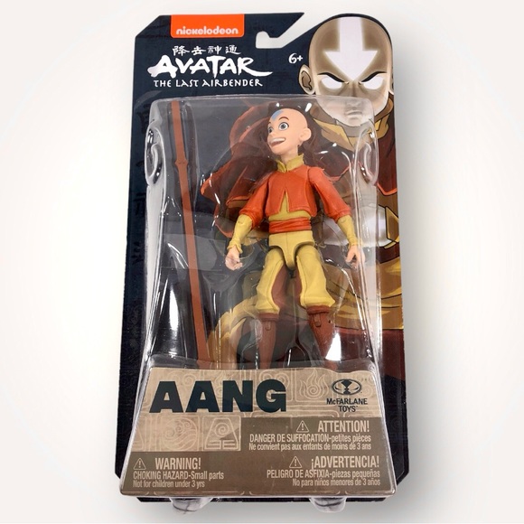 Nickelodeon | Toys | Avatar The Last Airbender Aang 5 Action Figure ...